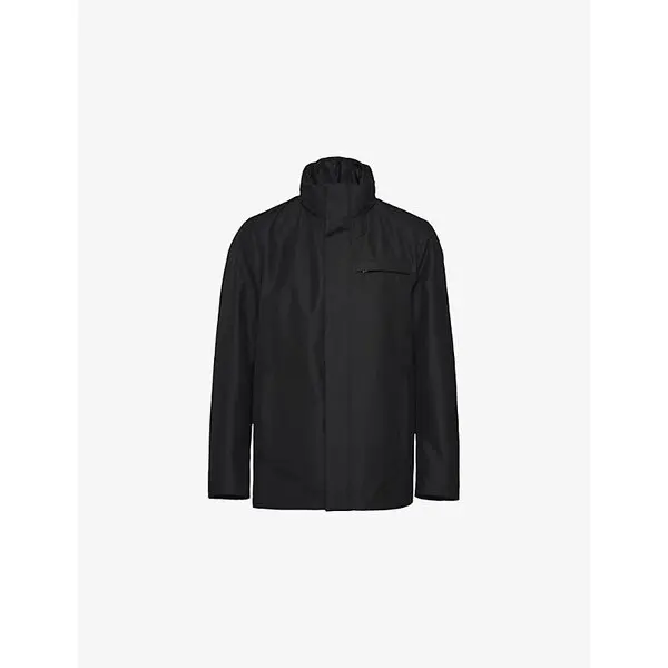 Prada High-neck Woven Jacket