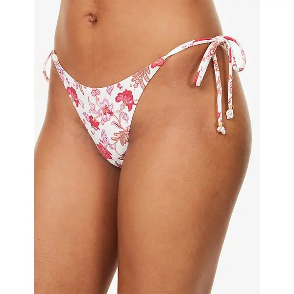 Seafolly Summer Chintz Rio Tie-side Bikini Bottoms