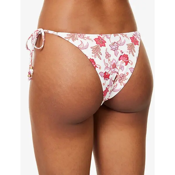 Seafolly Summer Chintz Rio Tie-side Bikini Bottoms