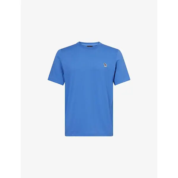 Paul Smith Crew-neck Cotton T-shirt - Zebra