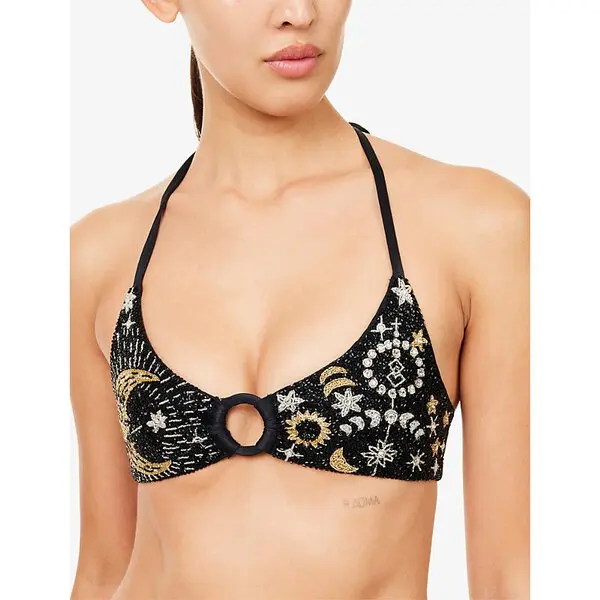 OCEANUS Celestial Star Embellished Bikini