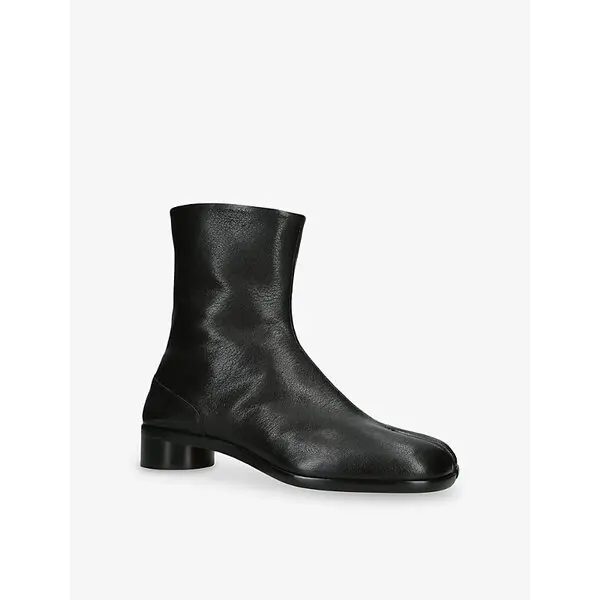 MAISON MARGIELA Tabi Leather Ankle Boots