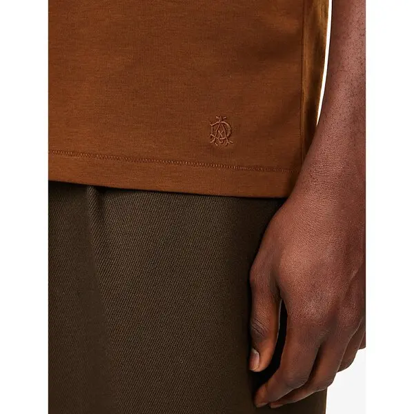 Dunhill Cypher Short-sleeve Cotton T-shirt