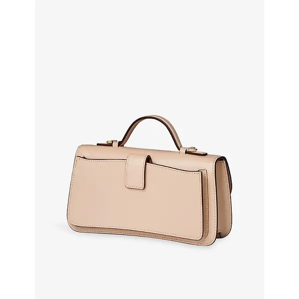 Cartier Panthère De Nano Leather Top-handle Bag - Beige