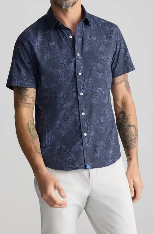 UNTUCKIT Short Sleeve Performance Button-up Shirt