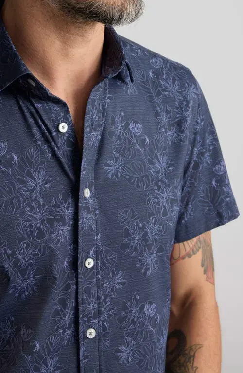 UNTUCKIT Short Sleeve Performance Button-up Shirt