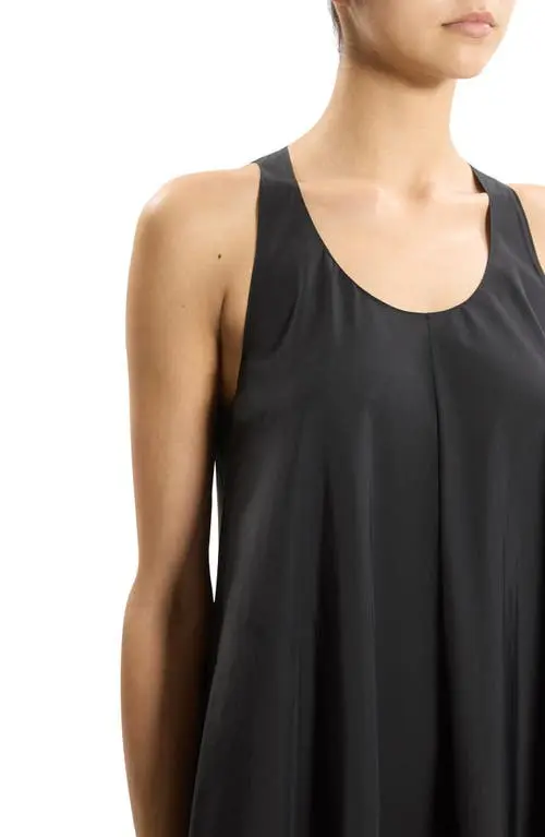 Theory Cotton Blend Maxi Dress