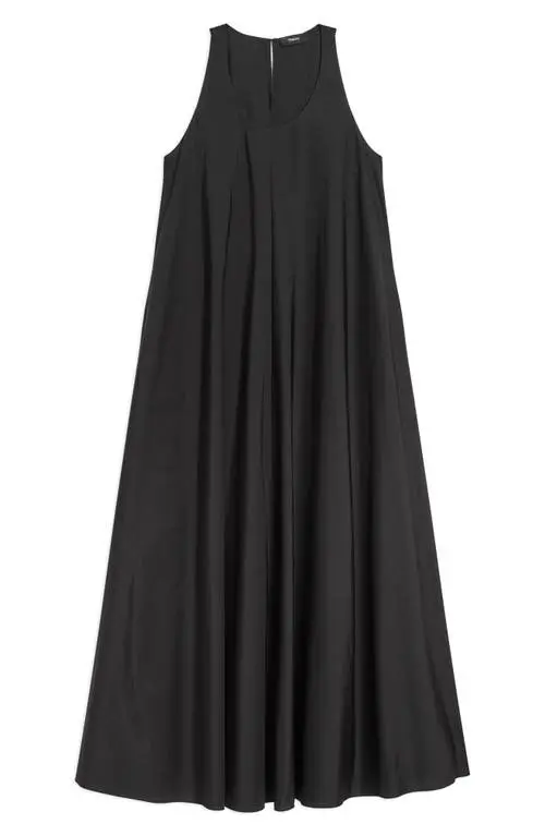 Theory Cotton Blend Maxi Dress