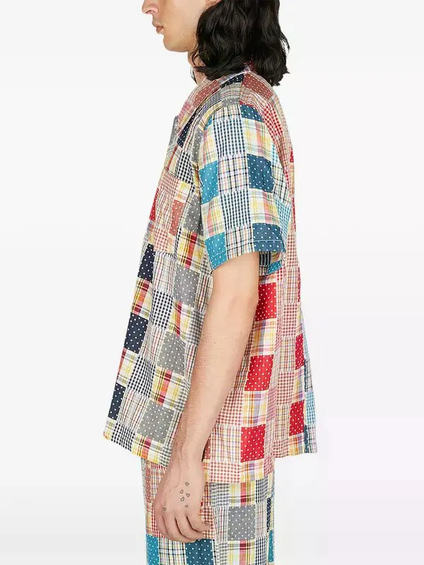(DI)VISION Patchwork Short-sleeve Shirt