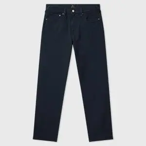 Paul Smith Relaxed Tapered-fit Gart-dyed Jeans - Blue