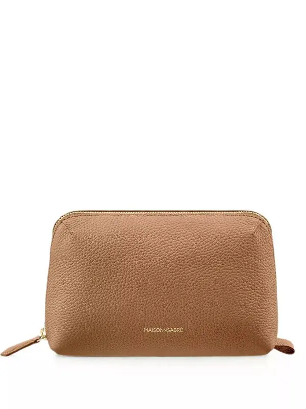 MAISON DE SABRE Pebbled Leather Pouch