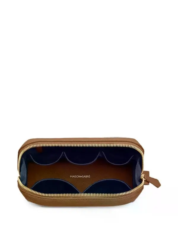 MAISON DE SABRE Pebbled Leather Pouch