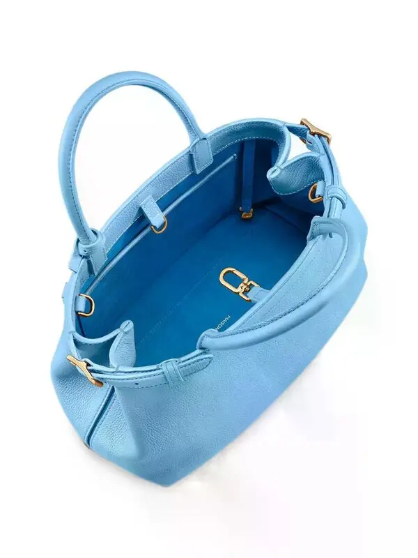 MAISON DE SABRE Palais Medium Leather Tote Bag - Blue