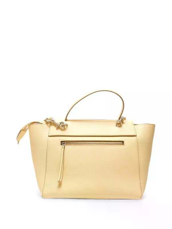 Celine Leather Tote Bag - Neutrals