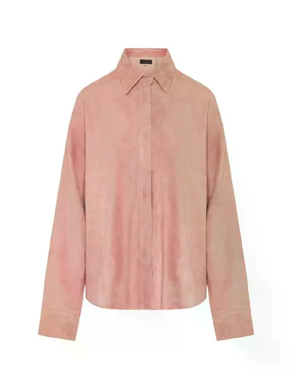 Stouls Simone Suede Shirt - Pink