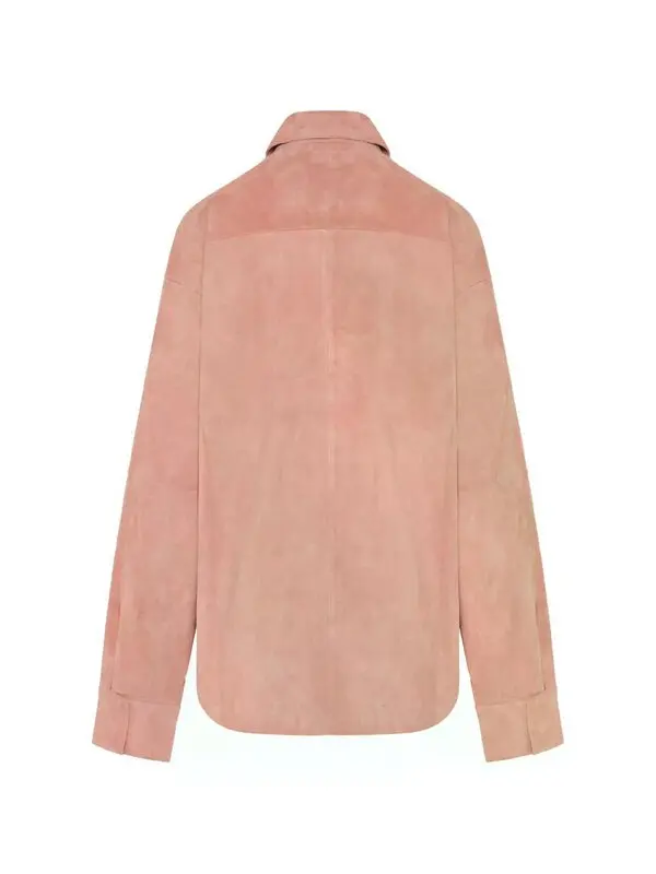 Stouls Simone Suede Shirt - Pink