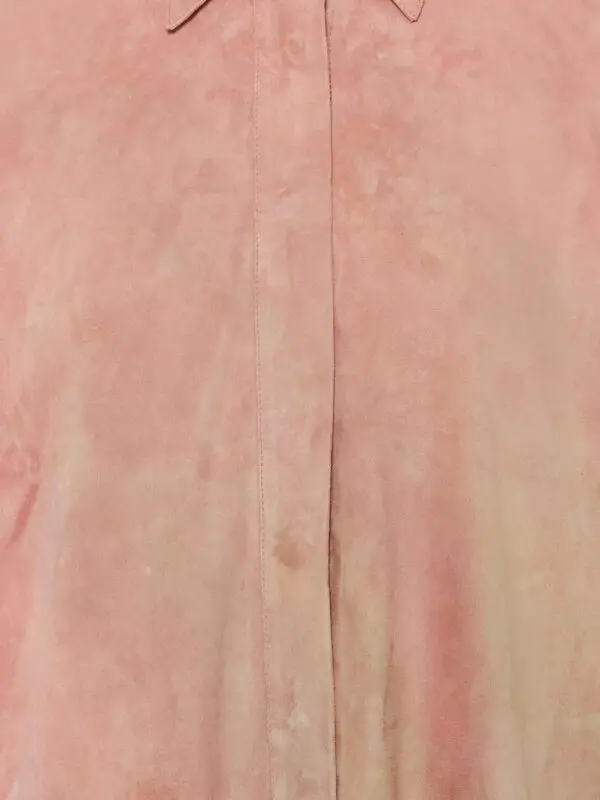 Stouls Simone Suede Shirt - Pink