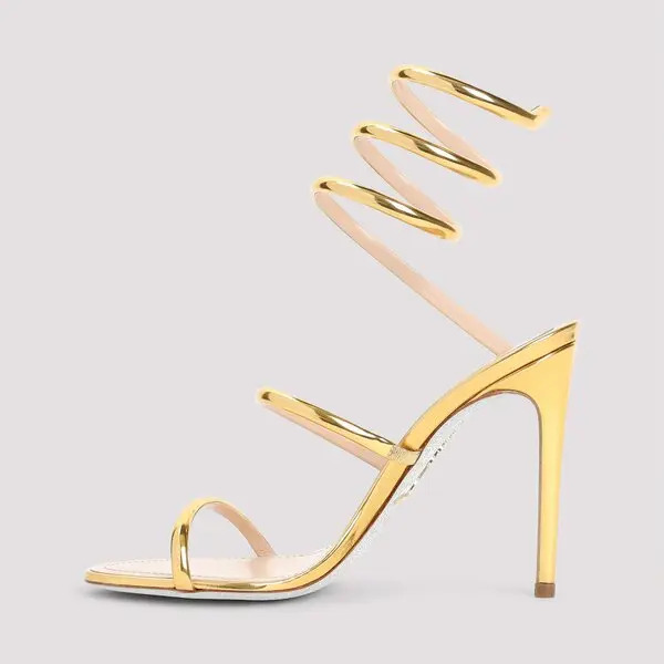 Rene Caovilla Renè Caovilla Calf Leather Stiletto Sandals
