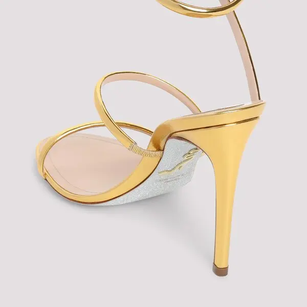 Rene Caovilla Renè Caovilla Calf Leather Stiletto Sandals