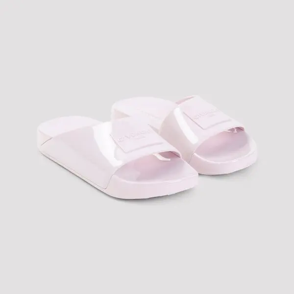 Givenchy Embossed Logo Rubber Slides - Multicolor