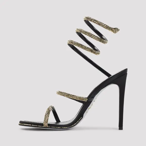 Rene Caovilla Embellished Stiletto Sandals