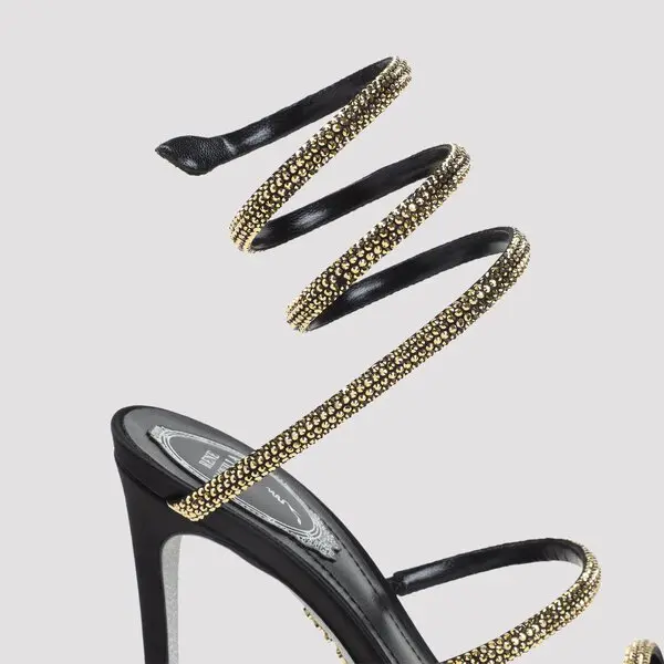 Rene Caovilla Embellished Stiletto Sandals