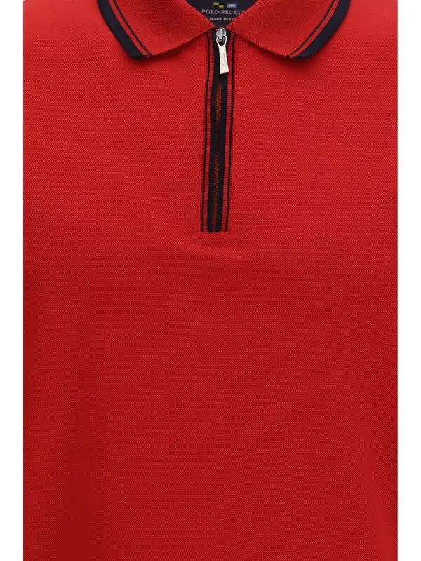 Loro Piana Regatta Zip Polo