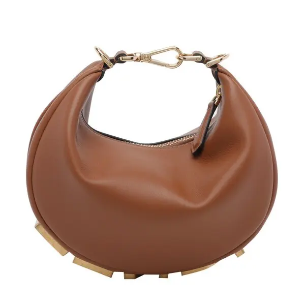 Fendi Mini Baguette Bag - Brown