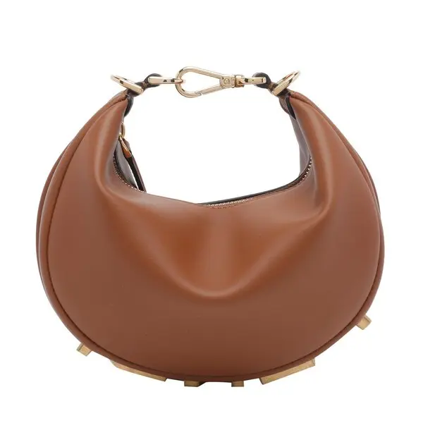 Fendi Mini Baguette Bag - Brown