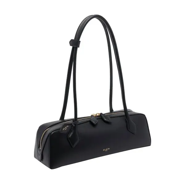 Alaïa Medium Le Teckel Shoulder Bag - Black