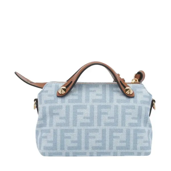 Fendi By The Way Soft Mini Denim Crossbody Bag
