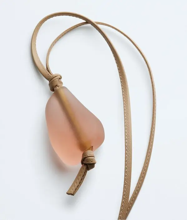 Bottega Veneta Prisma Leather Necklace