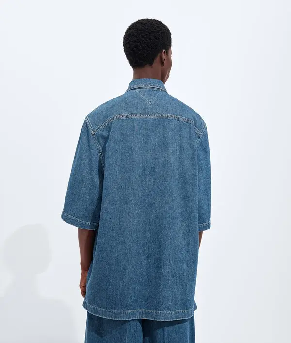 Bottega Veneta Atlantic Blue Denim Shirt