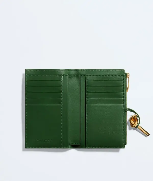 Bottega Veneta Andiamo Medium Bi-fold Wallet