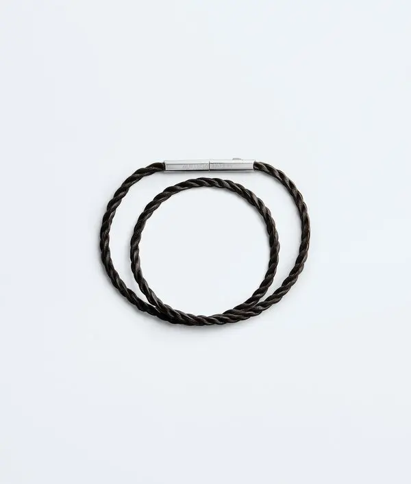 Bottega Veneta Rope Leather Bracelet