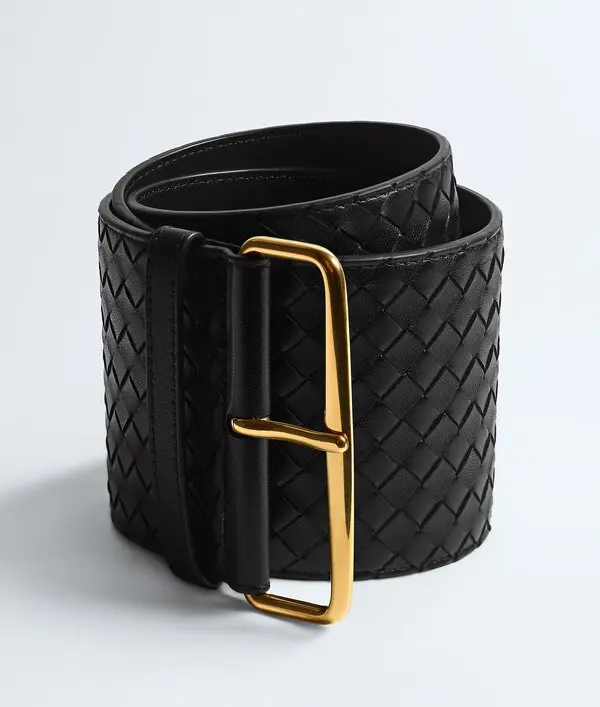 Bottega Veneta Sumo Belt - Black