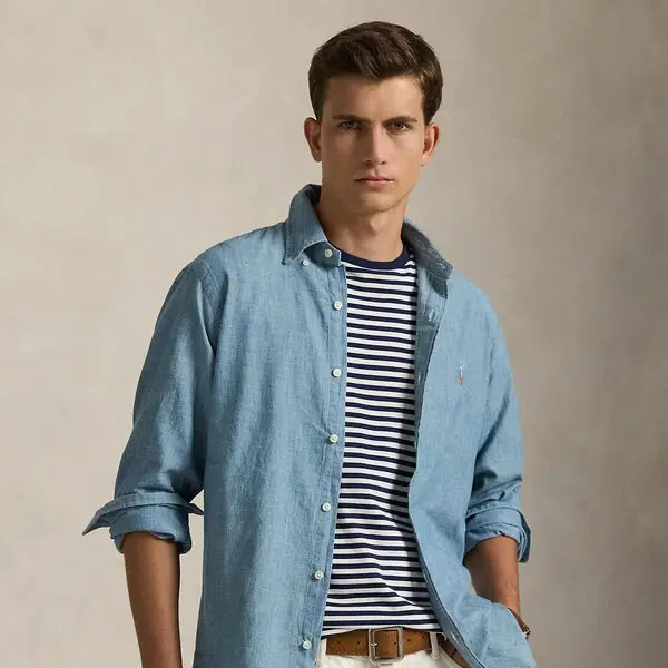 Ralph Lauren Classic Fit Indigo Shirt - Chambray