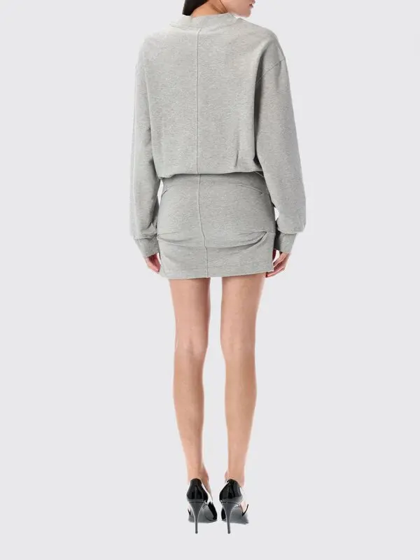 Attico Mock Neck Dress