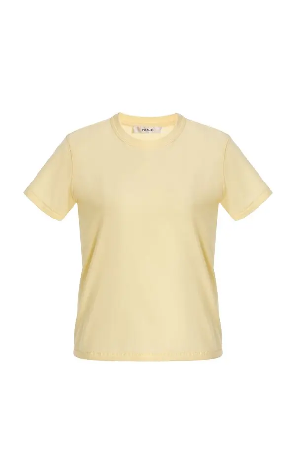 FRAME Vintage Cotton-blend Baby T-shirt - Yellow