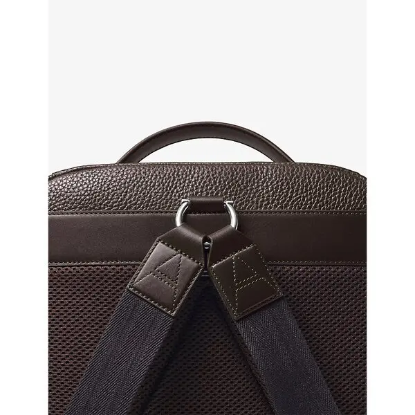 ASPINAL OF LONDON Reporter Leather Backpack