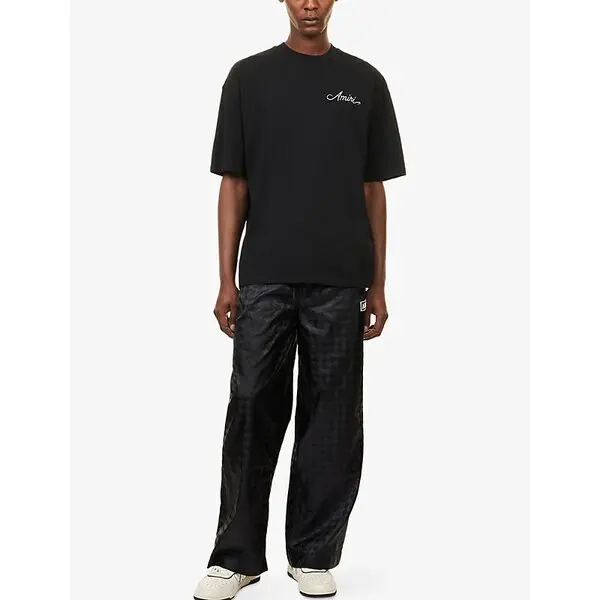 Amiri Ma Check-patch Skate Cotton-jersey T-shirt Xxl