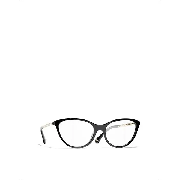 Chanel Ch3501h Cat-eye Metal Optical Glasses
