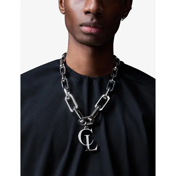 CHRISTIAN LOUBOUTIN Metal Chain Necklace