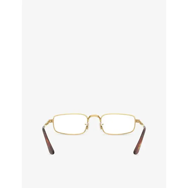 Ray-ban Rb3927v Rectangle-frame Metal Optical Glasses