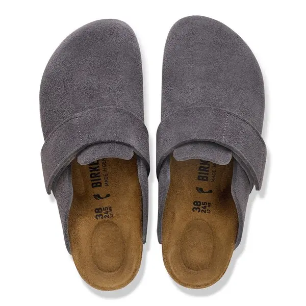 BIRKENSTOCK Loma Suede Leather - Charcoal