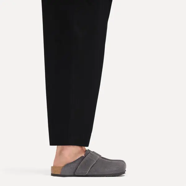 BIRKENSTOCK Loma Suede Leather - Charcoal