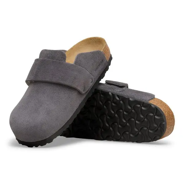 BIRKENSTOCK Loma Suede Leather - Charcoal