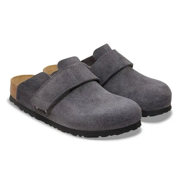 BIRKENSTOCK Loma Suede Leather - Charcoal
