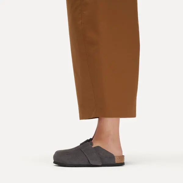 BIRKENSTOCK Loma Suede Leather - Charcoal