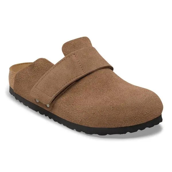 BIRKENSTOCK Loma Suede Leather - Dark Tea